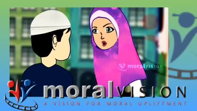 Abdul Bari Muslims Islamic Cartoon for children - Abdul Bari fall down ...