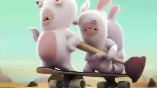 Animated Cartoon - Rabbids - Rabbid Mobile - All Languages